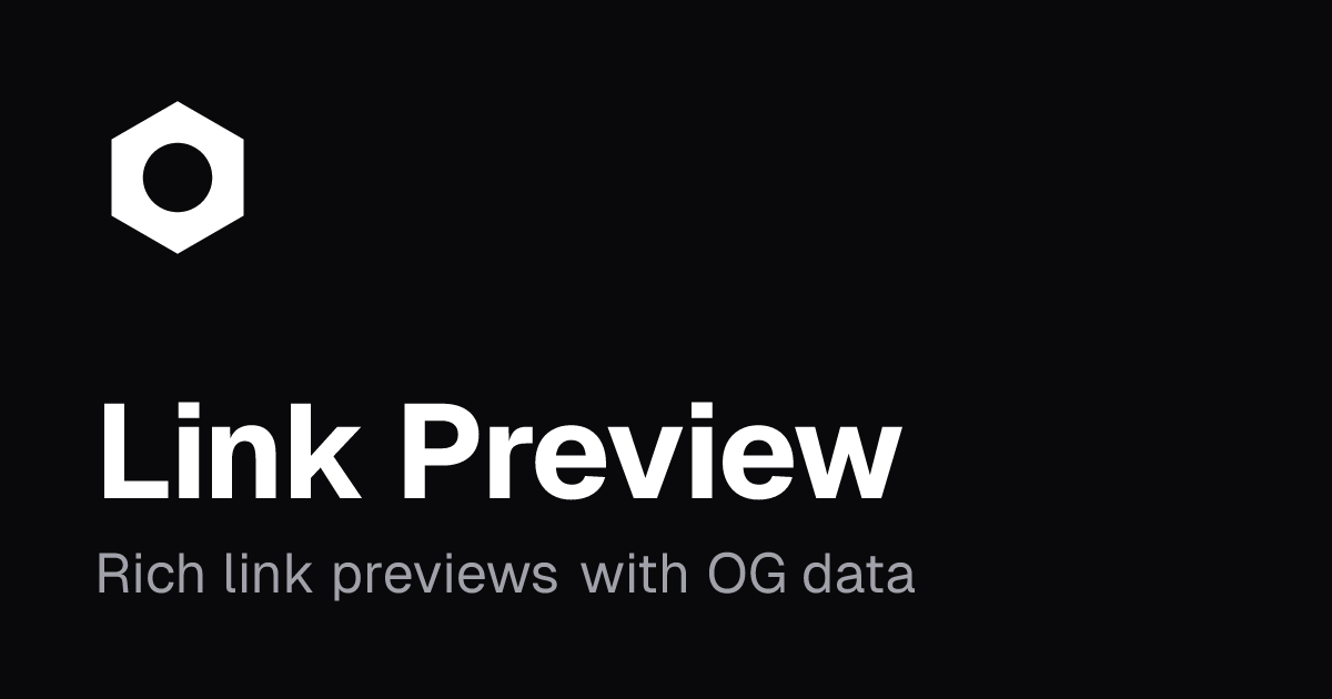 Link Preview | Tool UI